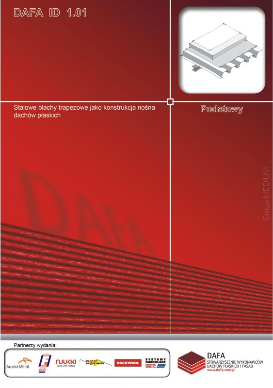 Stalowe blachy trapezowe jako konstrukcja nośna dachów płaskich DAFA ID 1.01 ebook PDF